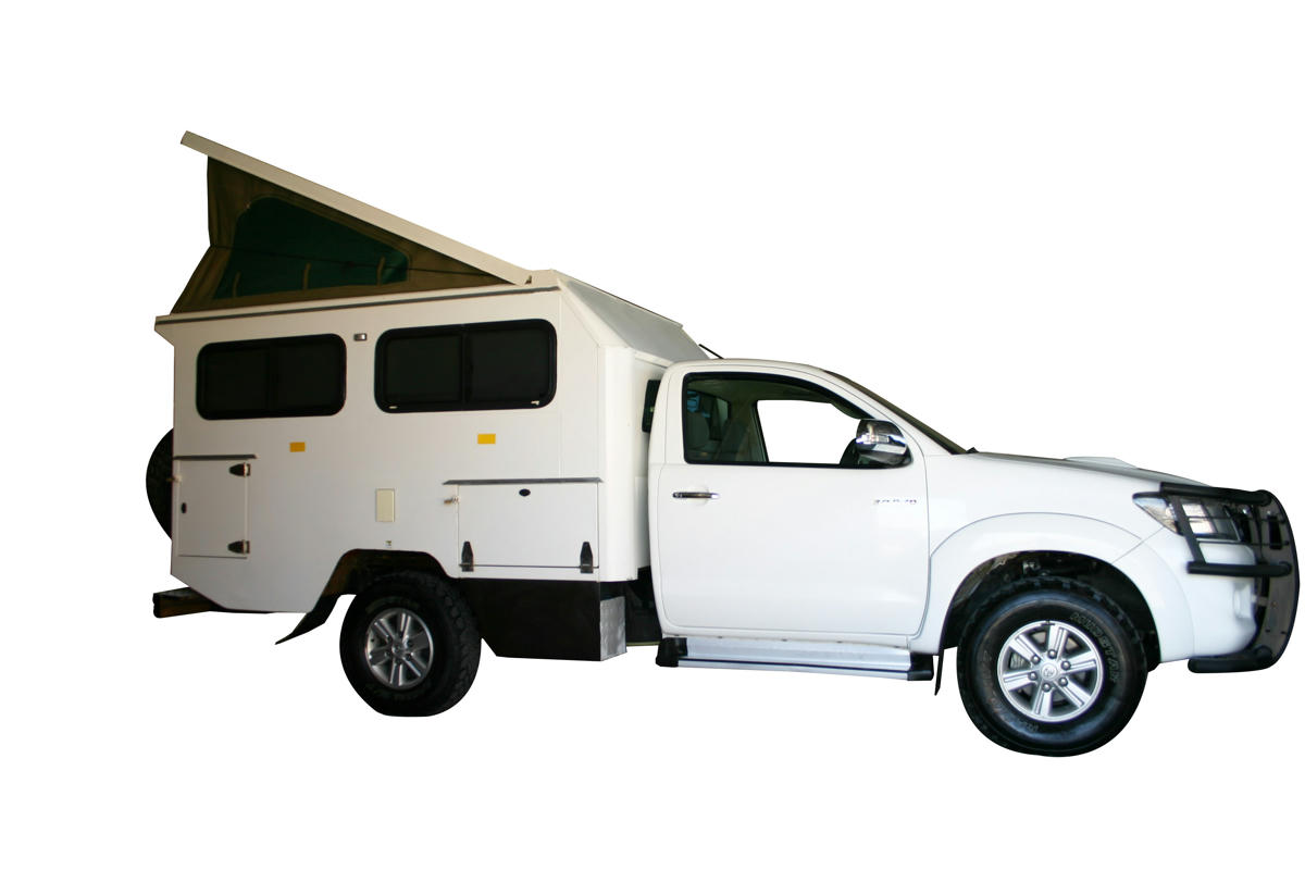 Budget Toyota Bushcamper 4x4 Camper mieten in Namibia