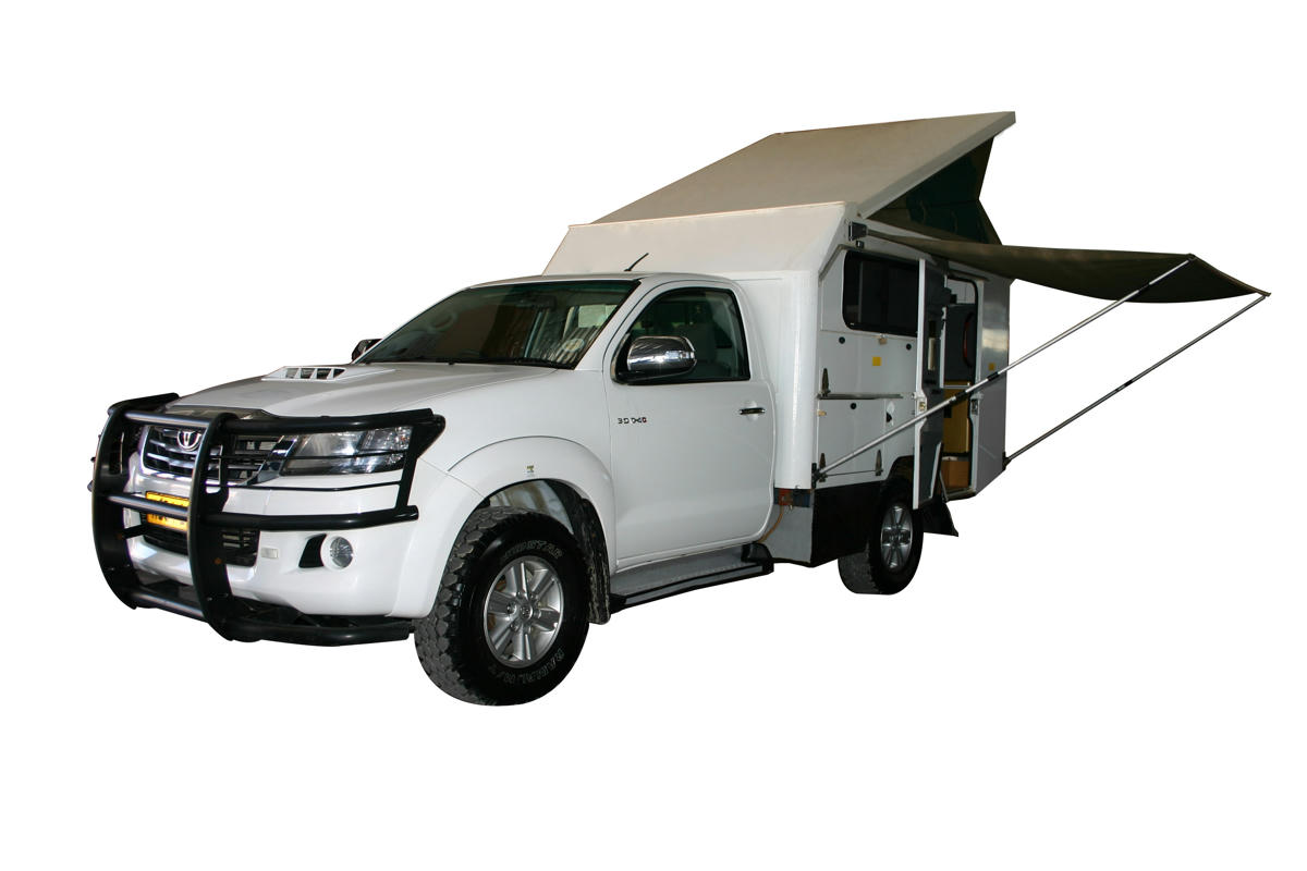 Budget Toyota Bushcamper 4x4 Camper mieten in Namibia