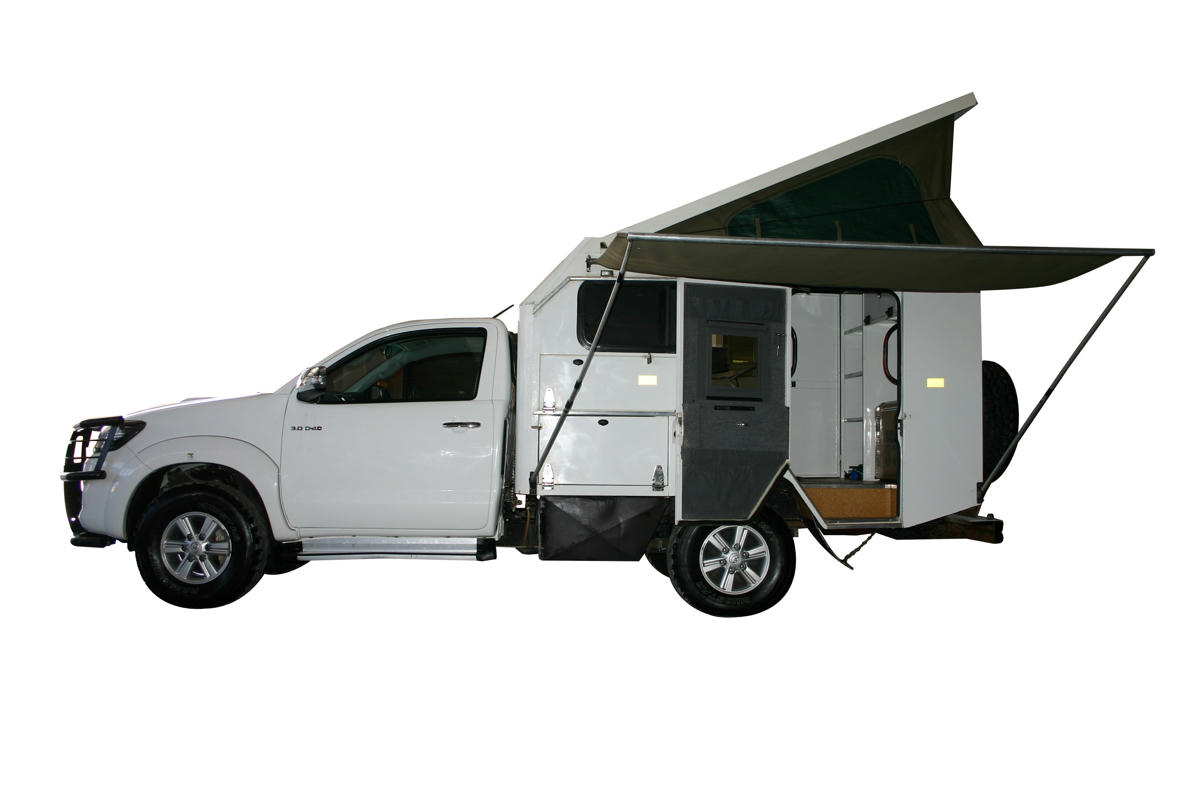 Budget Toyota Bushcamper 4x4 Camper mieten in Namibia