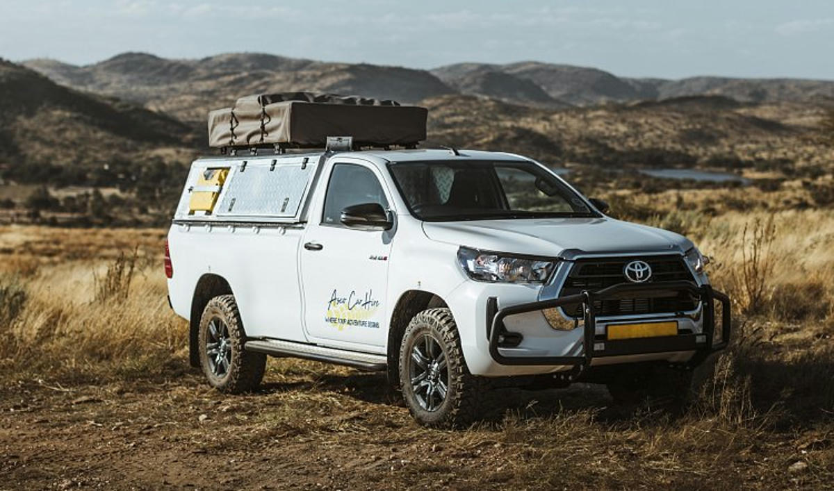 Toyota Hilux Single Cab 4x4, Asco Car Hire | Namibia